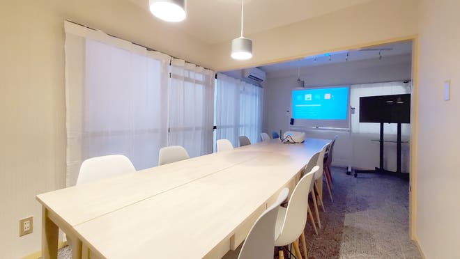 【銀山町5分】完全個室/テレワーク/wi-fi/ホワイトボード・モニター・プロジェクター完備のシェアスペースの写真8