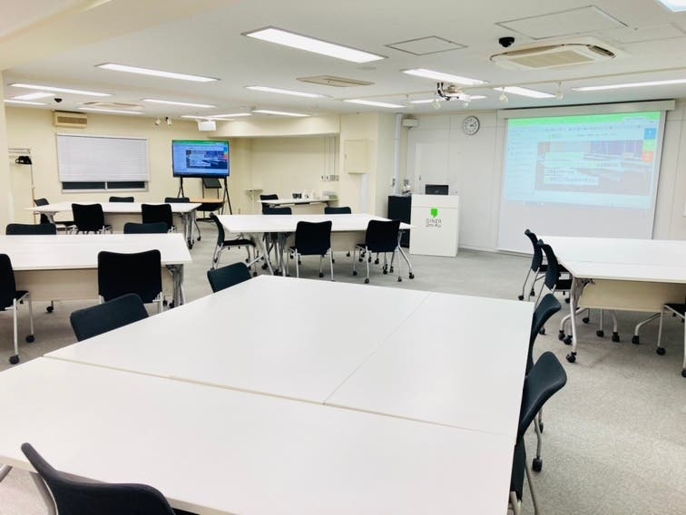 【東銀座1分・銀座5分】ビジネスやセミナー利用に最適な全15室✨プロジェクター完備✨G401｜研修・試験・講演会・懇親会にの写真9