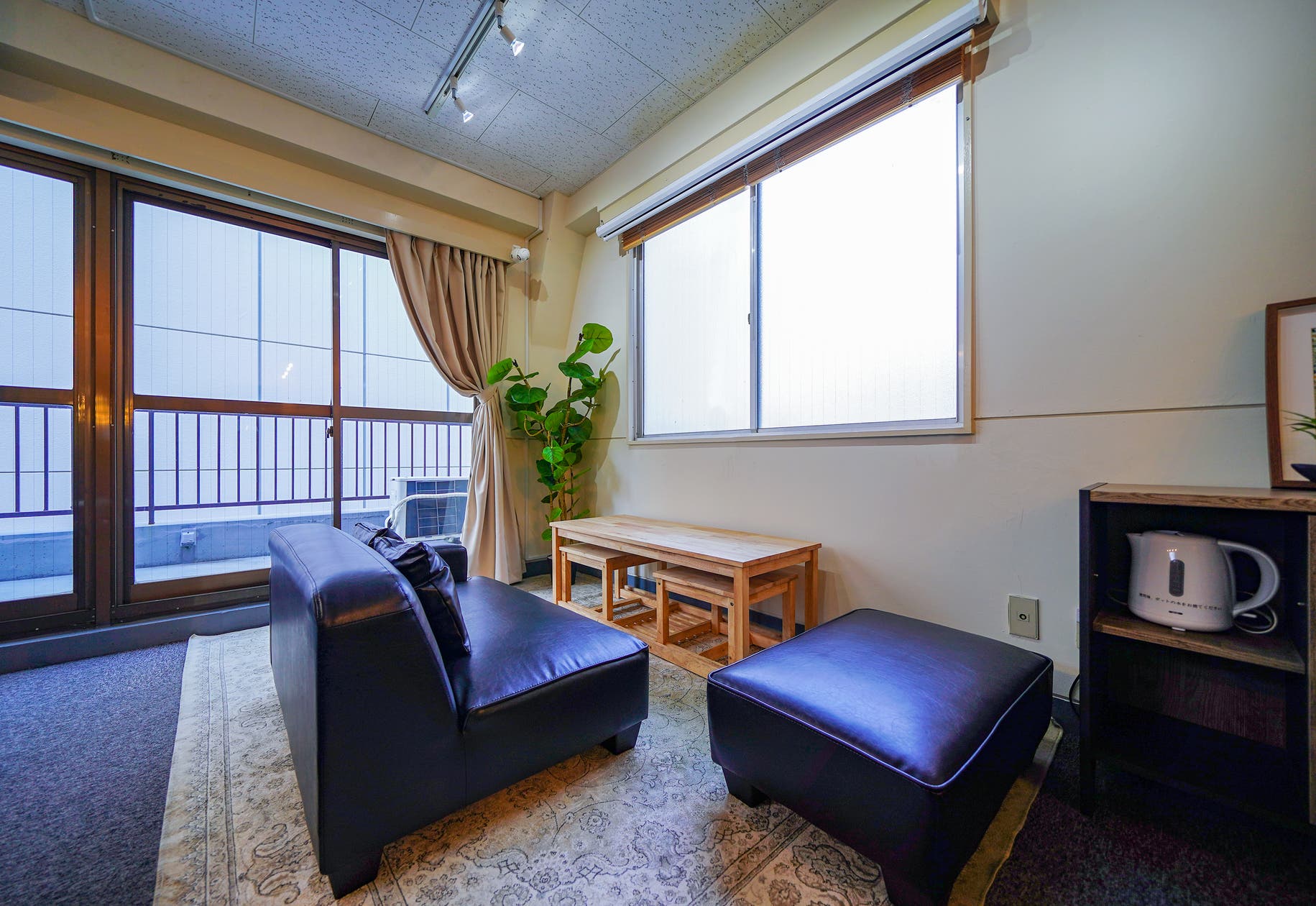 広いベランダ❗️楽器演奏可能！無料プロジェクタ、大型黒板、Wi-Fiあり！【西田ビル４F】の写真7