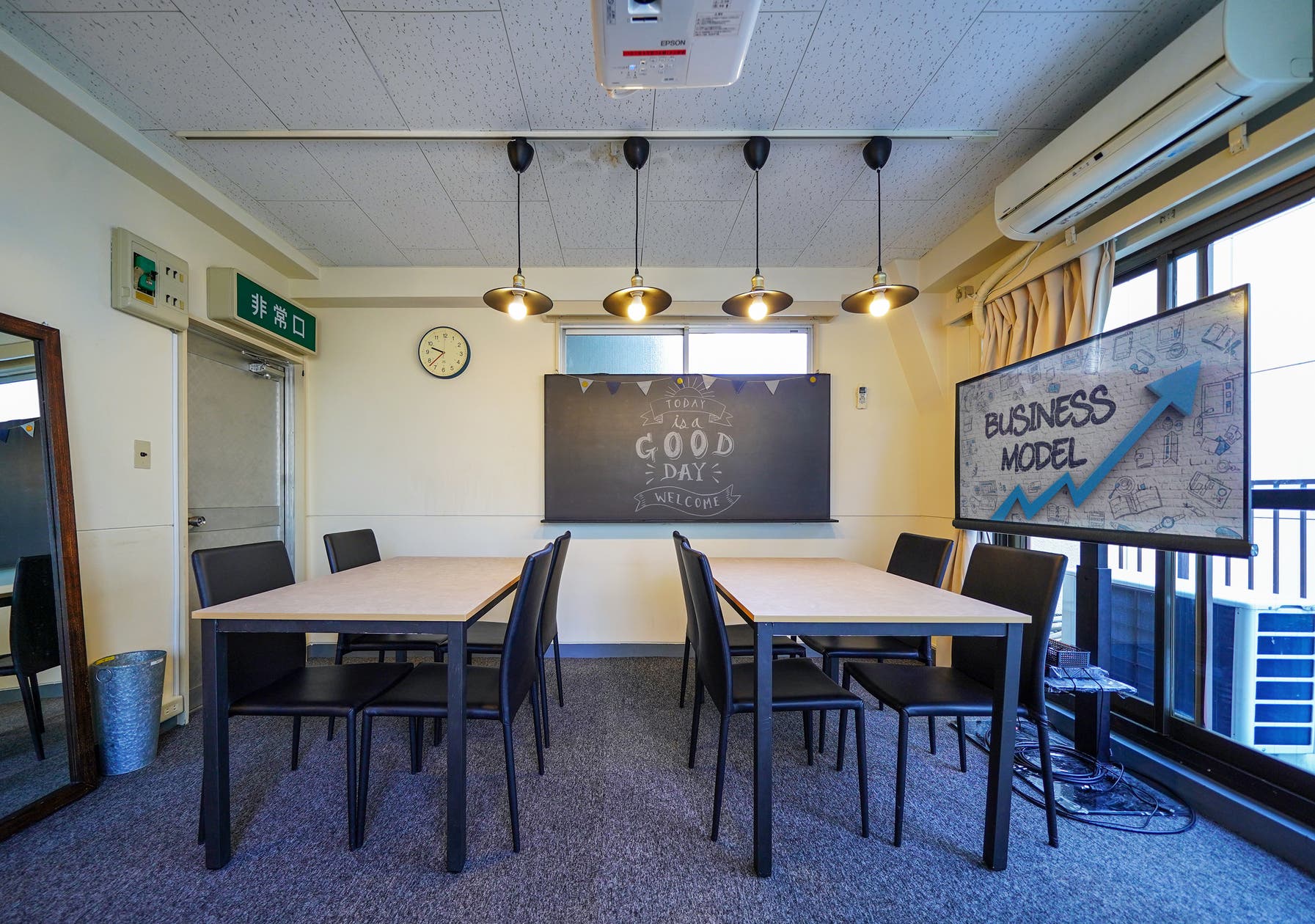 広いベランダ❗️楽器演奏可能！無料プロジェクタ、大型黒板、Wi-Fiあり！【西田ビル４F】の写真14