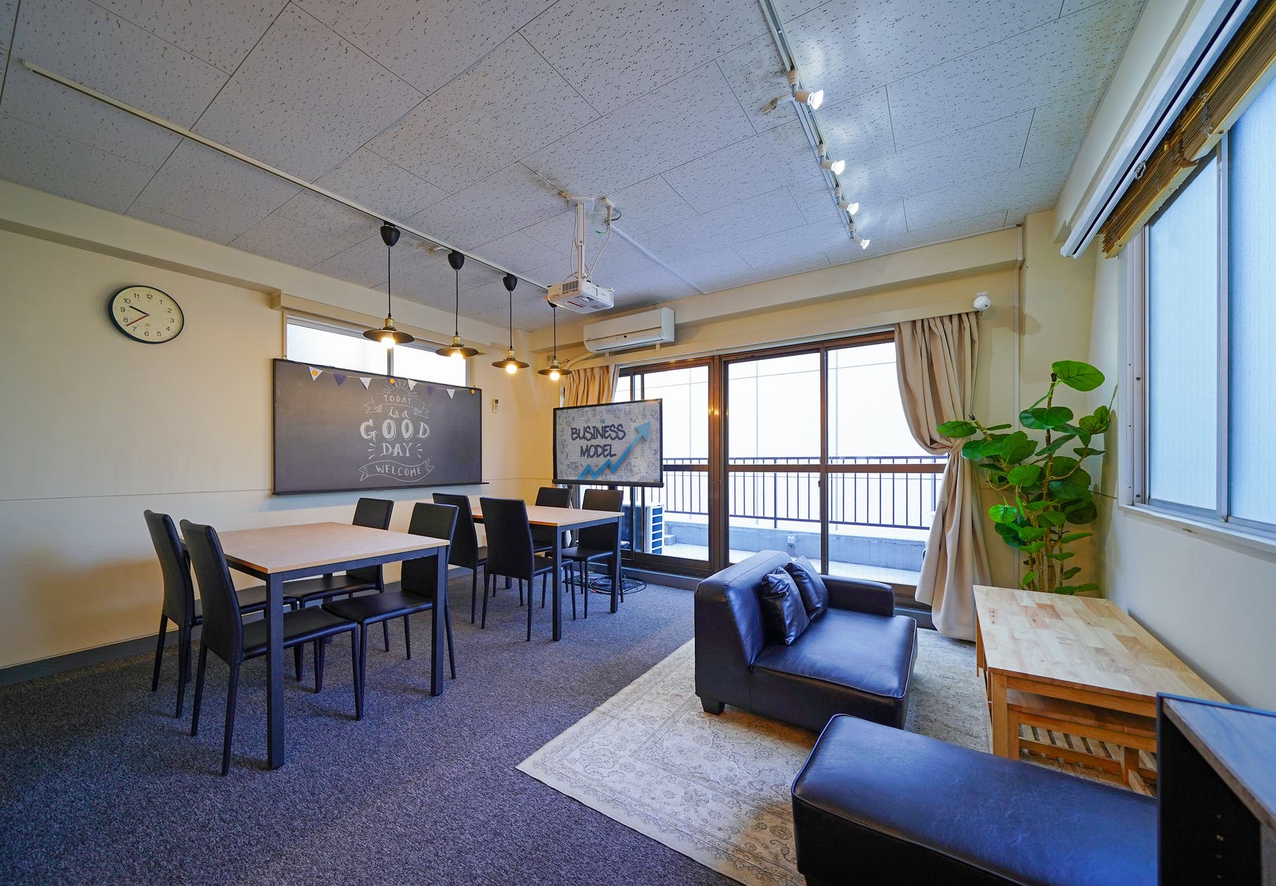 広いベランダ❗️楽器演奏可能！無料プロジェクタ、大型黒板、Wi-Fiあり！【西田ビル４F】の写真15