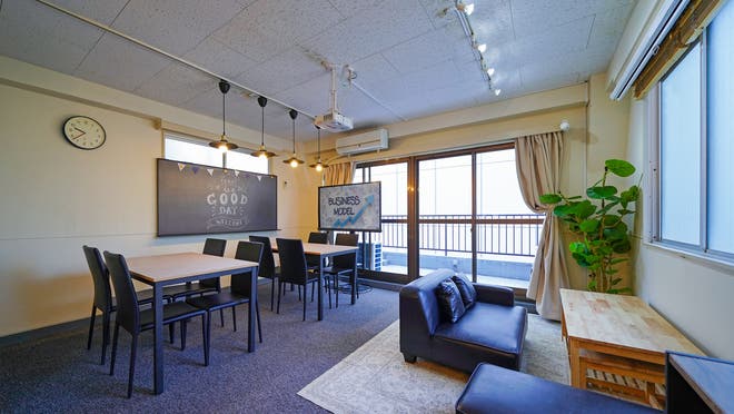 広いベランダ❗️楽器演奏可能!無料プロジェクタ、大型黒板、Wi-Fiあり!【西田ビル4F】の写真15