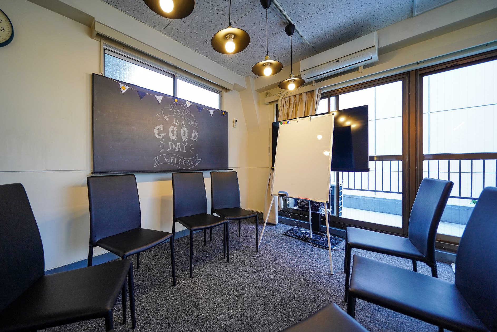 広いベランダ❗️楽器演奏可能！無料プロジェクタ、大型黒板、Wi-Fiあり！【西田ビル４F】の写真17