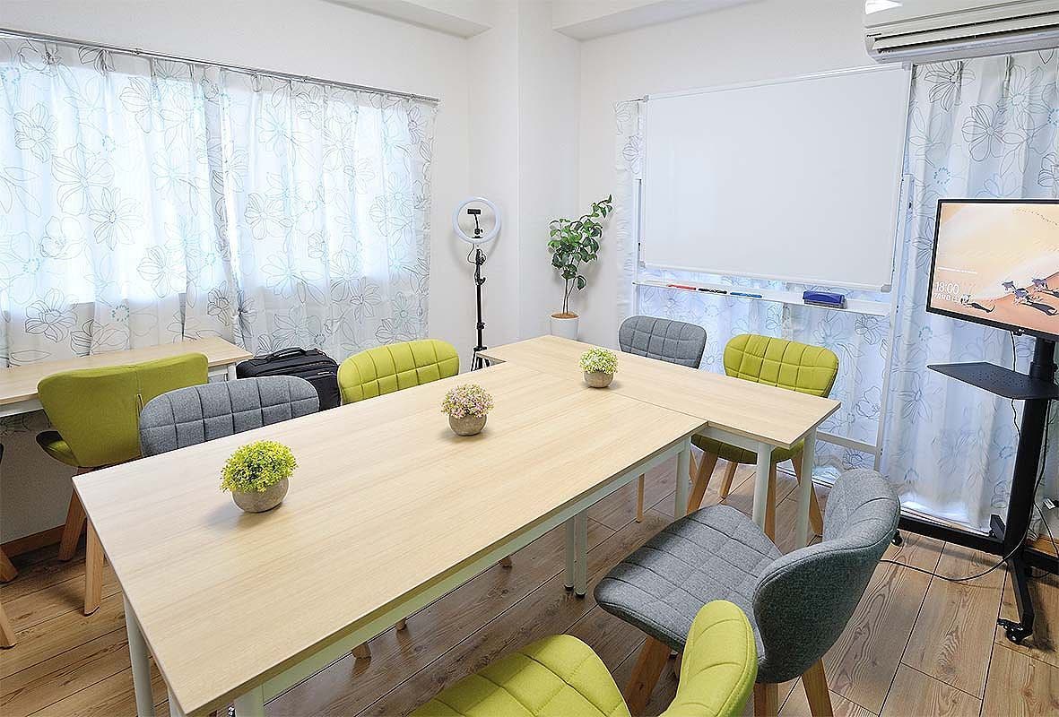 【相模大野駅3分！8名利用可】綺麗な室内！WiFi・大型モニター・ホワイトボード全て無料！ふれあい貸し会議室 相模大野A-セイの写真7