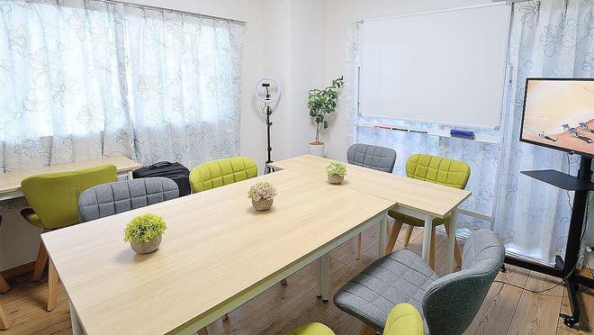 【相模大野駅3分!8名利用可】綺麗な室内!WiFi・大型モニター・ホワイトボード全て無料!ふれあい貸し会議室 相模大野A-セイの写真7