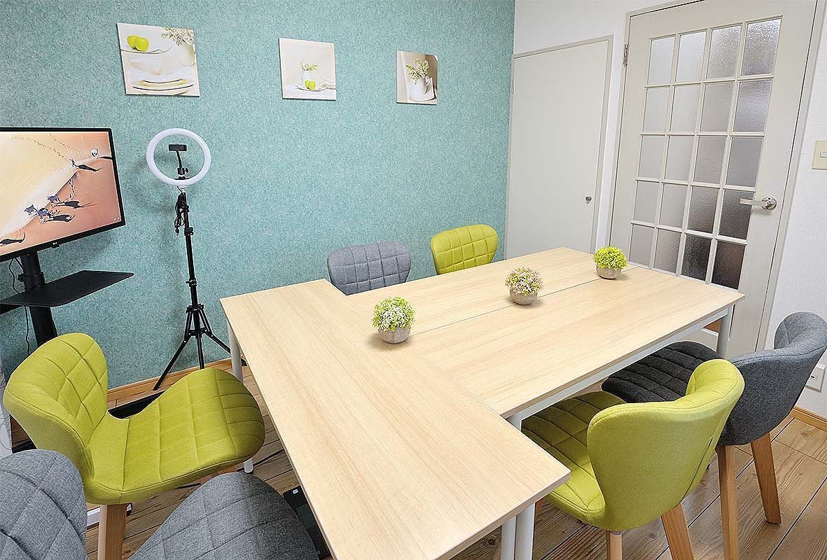 【相模大野駅3分！8名利用可】綺麗な室内！WiFi・大型モニター・ホワイトボード全て無料！ふれあい貸し会議室 相模大野A-セイの写真8