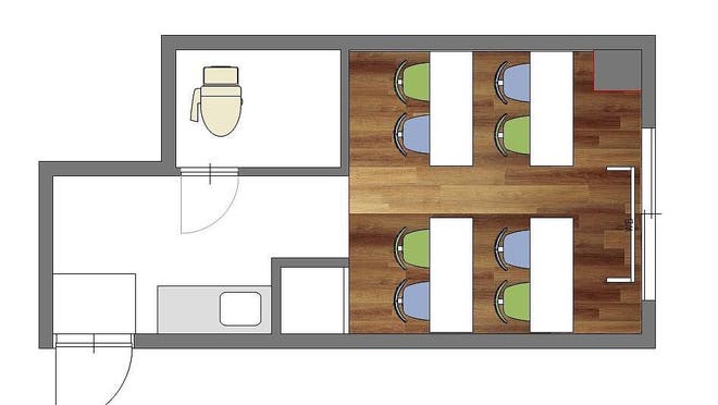 【相模大野駅3分!8名利用可】綺麗な室内!WiFi・大型モニター・ホワイトボード全て無料!ふれあい貸し会議室 相模大野A-セイの写真27
