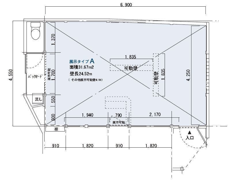 【日暮里駅徒歩6分】絵画、書、写真、彫刻、芸などの展示会におすすめスペースの写真5
