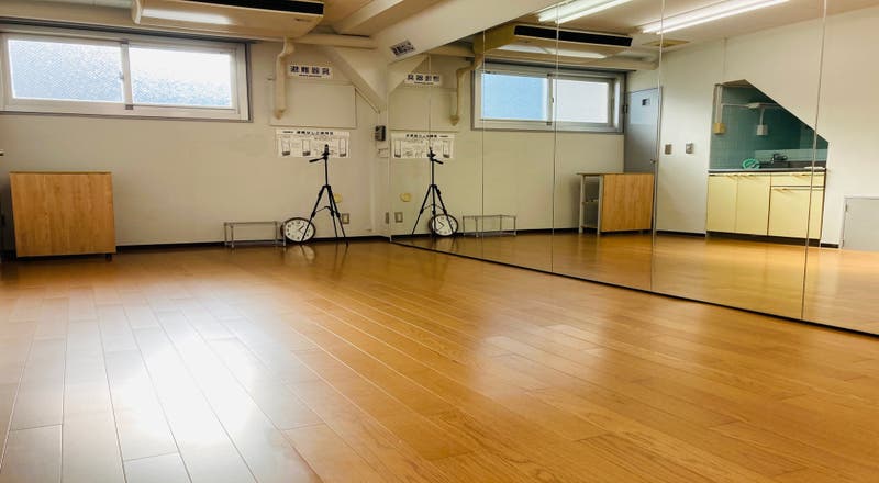 【高田馬場駅1分】ダンス・演劇・歌・ヨガ、防音、【巨大鏡】幅5.2m 、WIFI、レンタルスタジオSunny高田馬場1号店