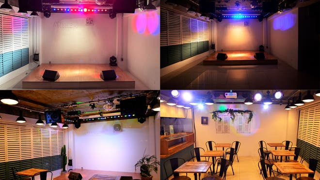 【渋谷のステージ付き小箱ホール】ステージ付きの会場でトーク撮影など多数!の写真5