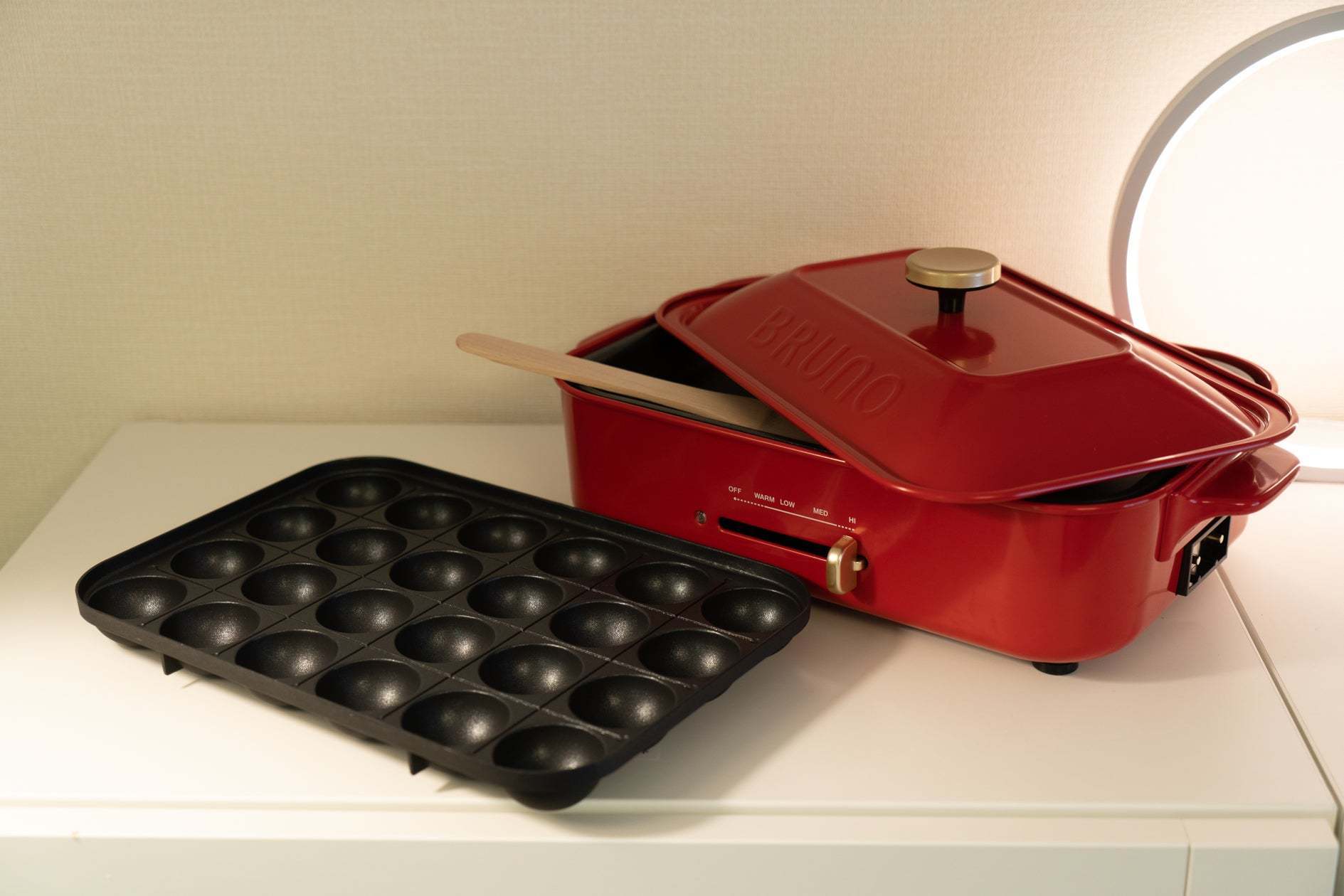 BRUNOたこ焼き器（ホットプレート付き）の画像1