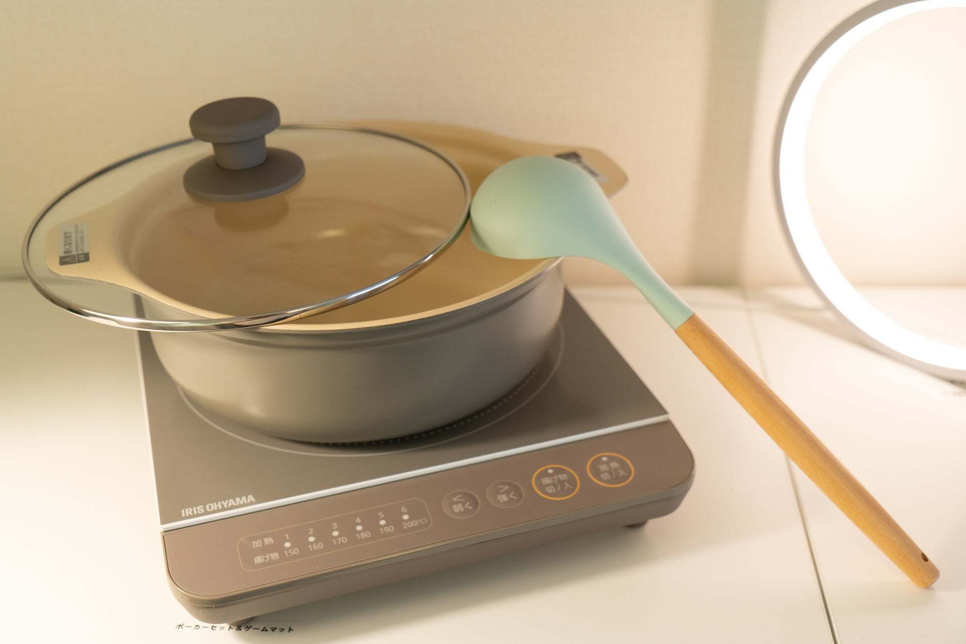 鍋＆IHクッキングヒーターセットの画像1
