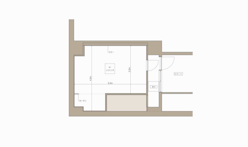 渋谷駅から徒歩３分！シンプルで綺麗なスペース！プライベートレッスンや定期的なセミナー、ミーティング、フィッティングなどに！の写真6