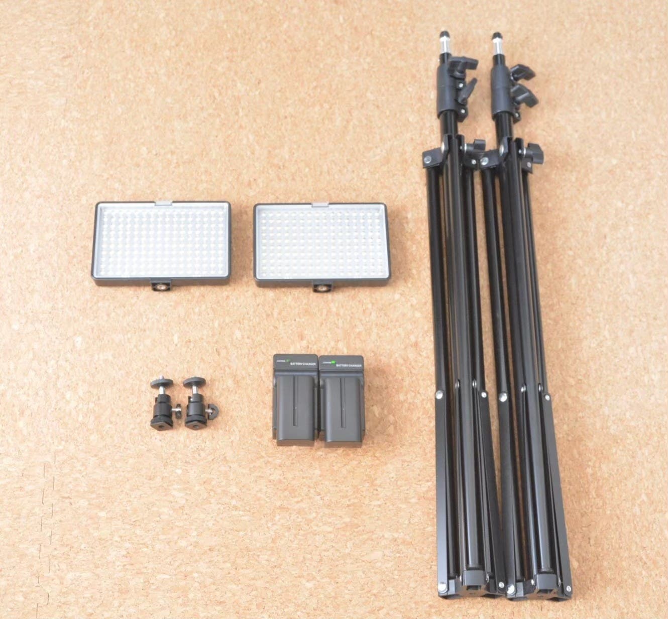 撮影背景セット、照明（２灯）セットの画像3