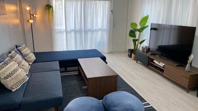 🌟柏駅徒歩3分🌟大画面TV📺大人気ゲーム機✨動画鑑賞🎦女子会🌸推し会🌸最上階の角部屋🌸の写真3