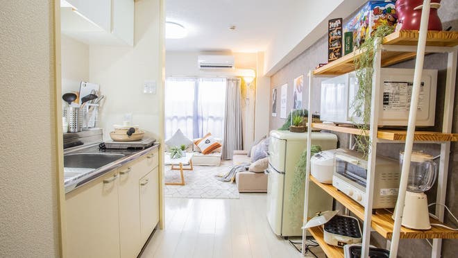 【東新宿駅2分!】【期間限定割引中】綺麗な室内!WiFi・テレビ・冷蔵庫・調理器具・食器完備!コモンズレンタルスペース 東新宿の写真10