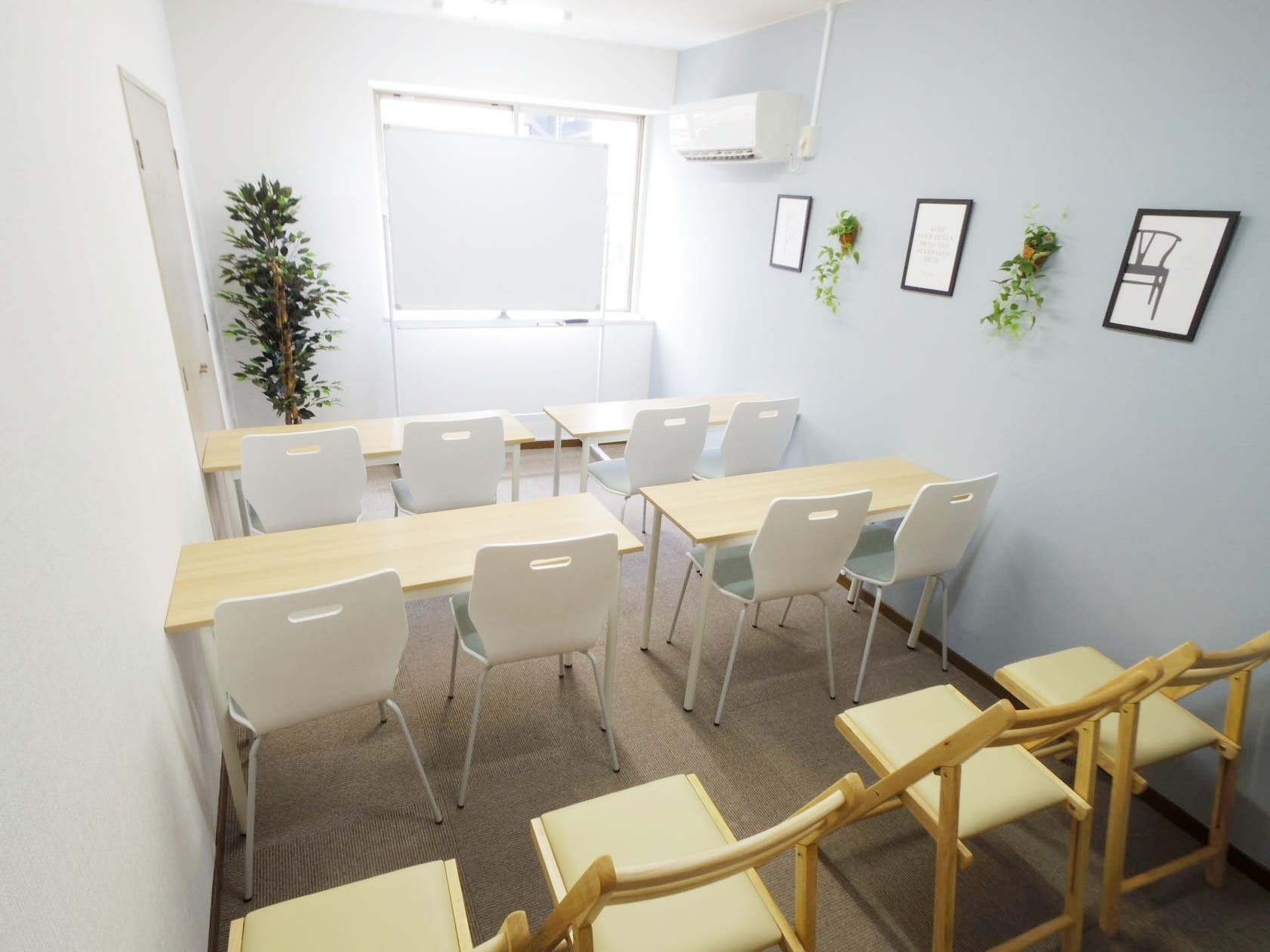 【川口駅東口3分】自然光の入る完全個室/12名/会議・施術・ヨガ・ボドゲ・カラー診断等様々な用途で【みらいスペース川口】の写真10