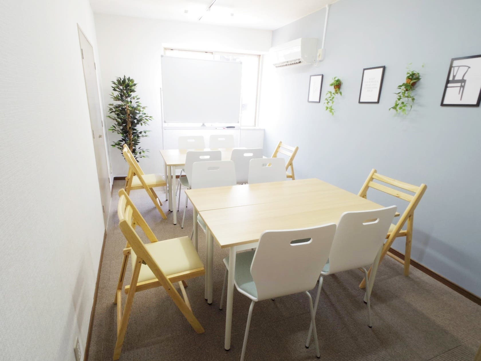 【川口駅東口3分】自然光の入る完全個室/12名/会議・施術・ヨガ・ボドゲ・カラー診断等様々な用途で【みらいスペース川口】の写真14