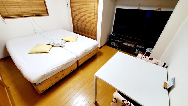 キッチン付きスペース201号室☆ソニー65型大画面TV☆お家デート☆映画☆パーティーなどの写真1