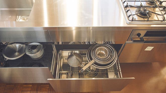 【明治神宮前〈原宿〉、明治通り沿い】NEW OPEN!名作ヴィンテージマンション ビラビアンカの自然光キッチンスタジオの写真19