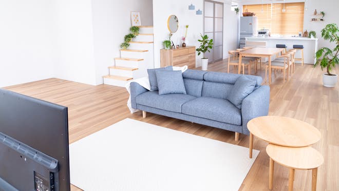 24時間利用可【三面採光!】撮影スタジオ/商用OK/アイランドキッチン有の写真1