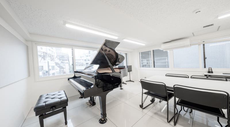 【渋谷徒歩3分】渋谷ホール&スタジオ401：YAMAHAグランドピアノ常設の音楽スタジオ【Wifi完備 駐車場付き】