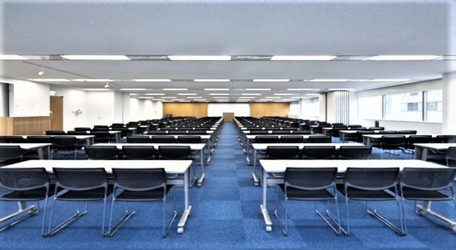 384㎡の広々空間！展示会など大規模なイベントにぴったりなリーズナブル貸し会議室（第6会議室）