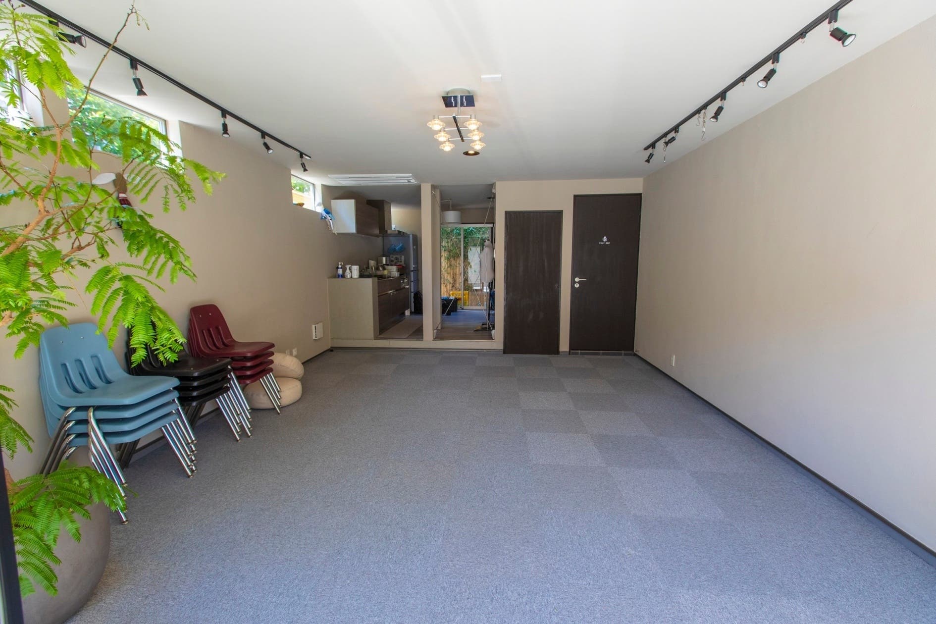 自然光あふれる☀️撮影スペースとして最適🌟 パーティーや会議利用でもどうぞ🌳の写真5