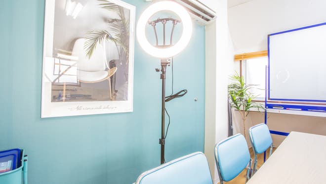 《401》なんば駅31番出口40秒/最大10名/15㎡/設備無料/光高速Wifi/リングライト/テレワークの写真9