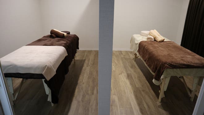 【完全個室プラン】普段は施術ルームを2部屋に分けてお貸出ししているスペースになりますがお客様のご要望にお応え致しました。の写真1