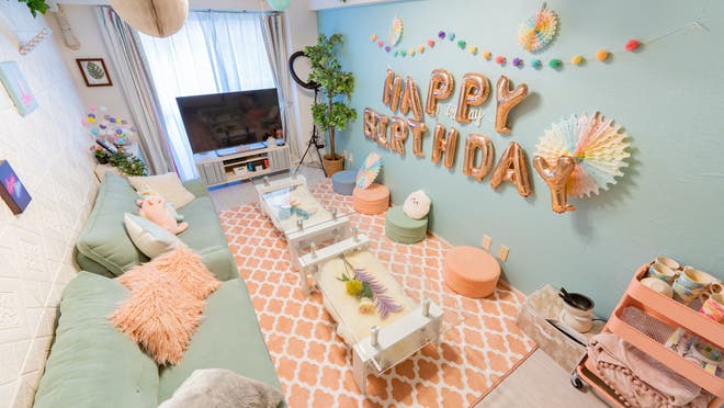 ✨推し活に最適✨100インチプロジェクター🌟横浜駅9分✨🎮動画視聴可✨ゴミ捨可の写真1