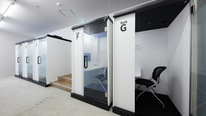 ブースE【 品川駅 4分】設備・備品使い放題♪完全個室★無料WiFi、駅近!清掃・消毒で衛生面も安心♥の写真5