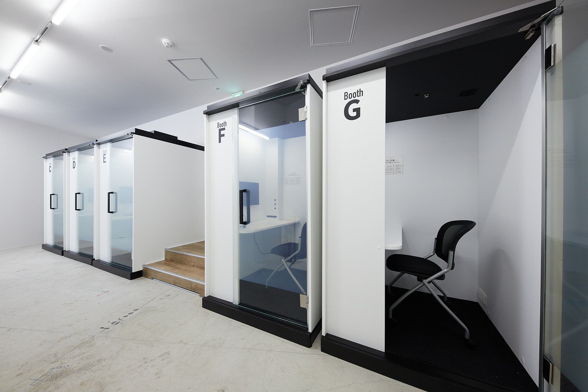 ブースH【 品川駅 4分】設備・備品使い放題♪完全個室★無料WiFi、駅近！清掃・消毒で衛生面も安心♥の写真5