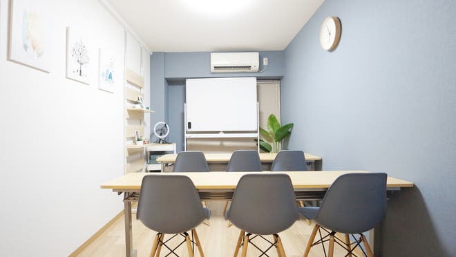【マイスぺ24兵庫駅前スペース】★NEW 貸会議室8名可★JR兵庫駅2分★WiFi・プロジェクター無料★WEB面談・ZOOM会議の写真4