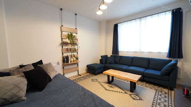 スペモ🏠クリスマス🎄歓送迎会🎊おしゃれ🔆広々2部屋🌿リラックス🐬女子会💖会議👩🏻💻385_Calme心斎橋の写真8