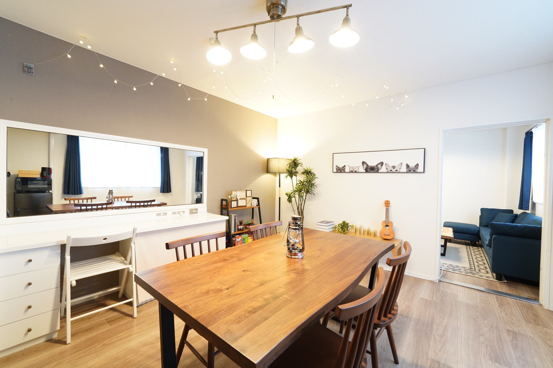 スペモ🏠クリスマス🎄歓送迎会🎊おしゃれ🔆広々2部屋🌿リラックス🐬女子会💖会議👩🏻‍💻385_Calme心斎橋の写真10