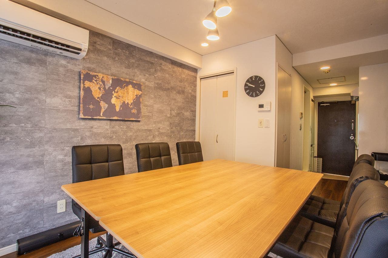 【六本木駅4分！10名利用可！】綺麗な室内！WiFi・プロジェクター・ホワイトボード全て無料！ふれあい貸し会議室 六本木Aの写真5
