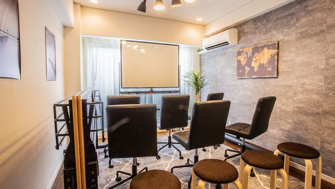 【六本木駅4分!10名利用可!】綺麗な室内!WiFi・プロジェクター・ホワイトボード全て無料!ふれあい貸し会議室 六本木Aの写真7