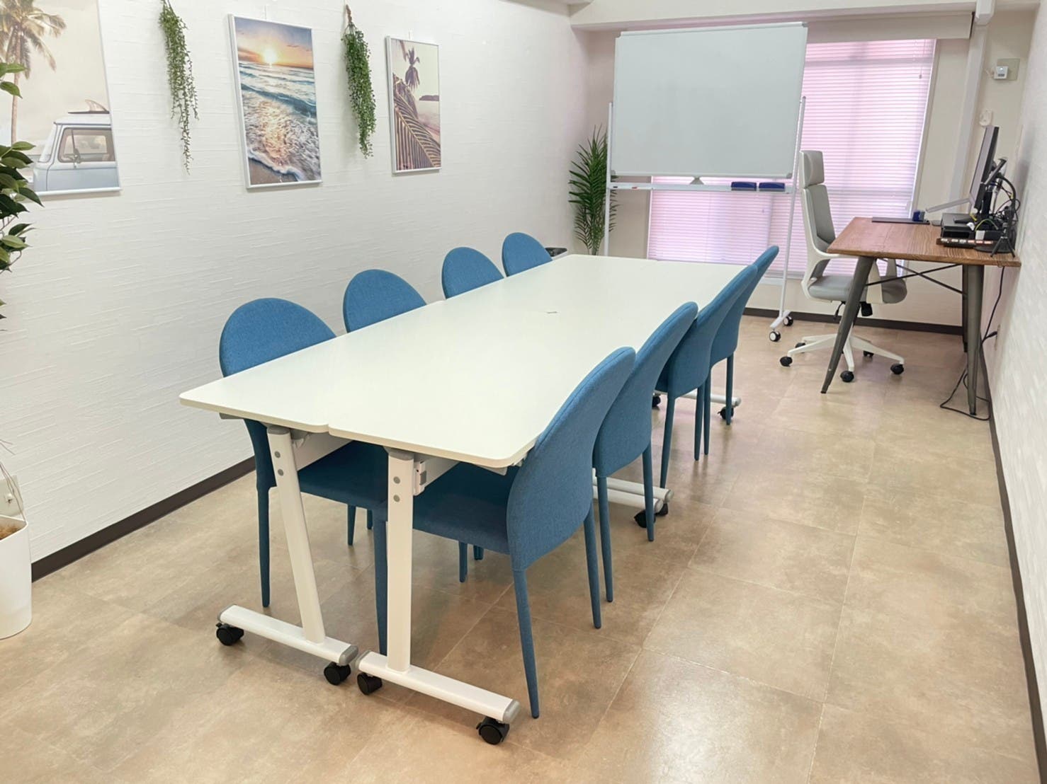 ⭐️光回線導入！⭐️＜北浜ワークスペース＞完全個室✨モニター/有線＋Wi-Fi/ホワイトボード/テレワーク/会議/商談/作業場所の写真14