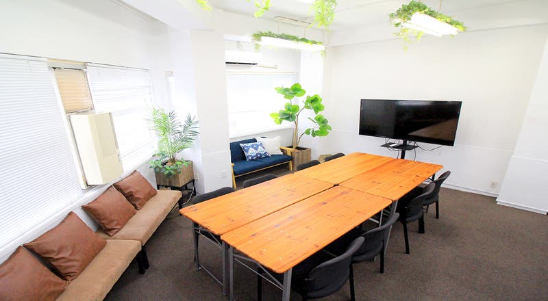 NEWOPEN【神田駅徒歩2分】＜K&D5スペース＞リモートワーク・テレワークにも最適！WIFI/大型モニータ無料!!12名