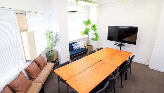 NEWOPEN【神田駅徒歩2分】<K&D5スペース>リモートワーク・テレワークにも最適!WIFI/大型モニータ無料!!12名の写真1
