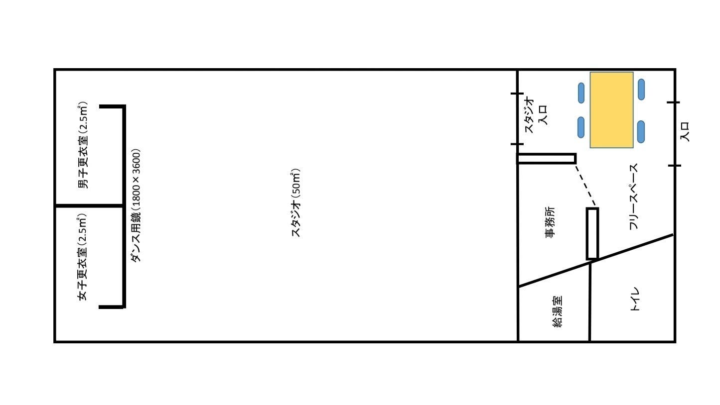 演劇やダンス等の稽古、レッスンに最適！西鉄バス飯倉一丁目バス停徒歩2分の写真6