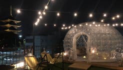 東寺を眺める最高の景観!ホステル屋上貸切スペース!飲み会、グランピング、各種イベント等向け!の写真3