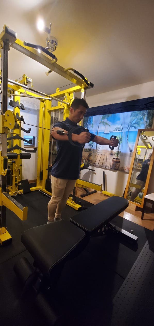 レンタルトレーニングルーム　 最新スミスマシーンの写真8