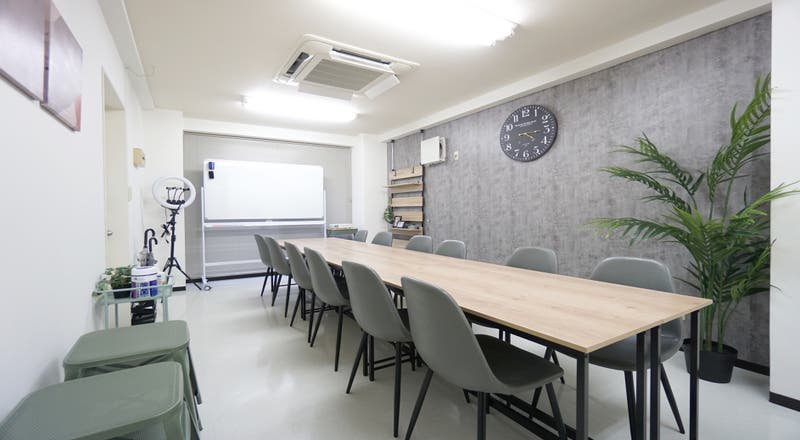 【マイスぺ２４住吉スペース】★NEW 貸会議室16名可★JR住吉駅3分★WiFi・プロジェクター無料★WEB面談・ZOOM会議
