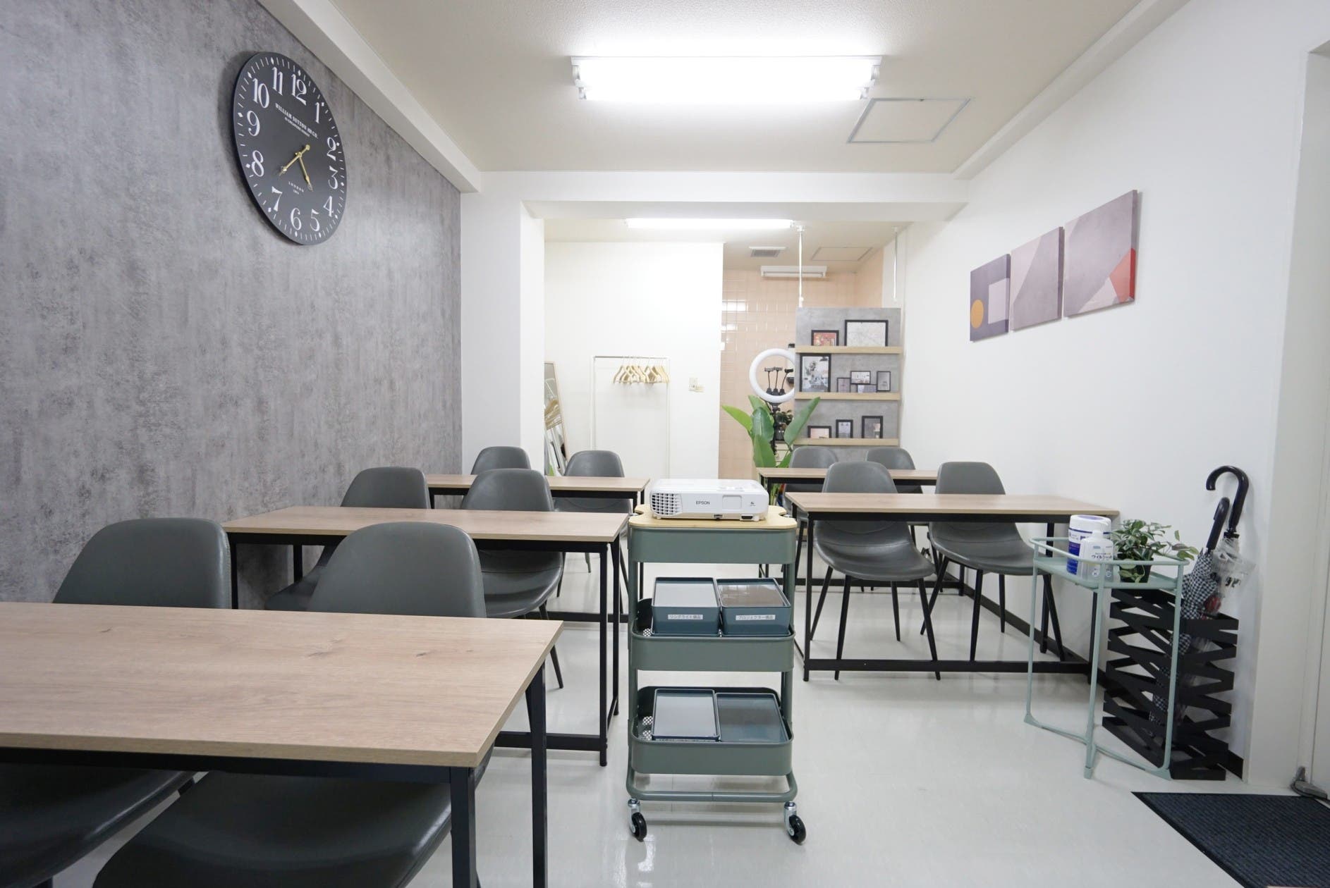 【マイスぺ２４住吉スペース】★NEW 貸会議室16名可★JR住吉駅3分★WiFi・プロジェクター無料★WEB面談・ZOOM会議の写真7