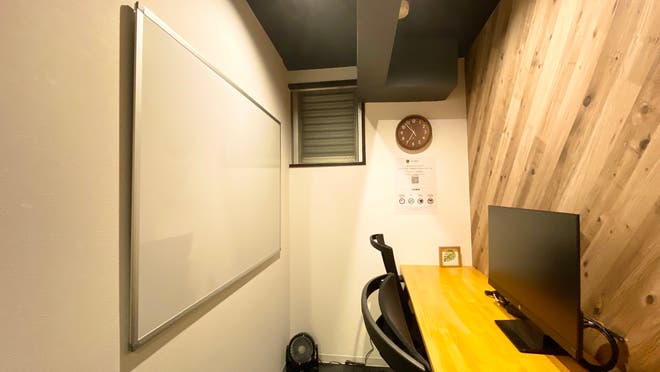 ★NEW★【駒込2分】2名用個室ブース。Zoom会議、PC作業、動画撮影、勉強等。超高速WIFI 2Gbps(C-2)の写真1