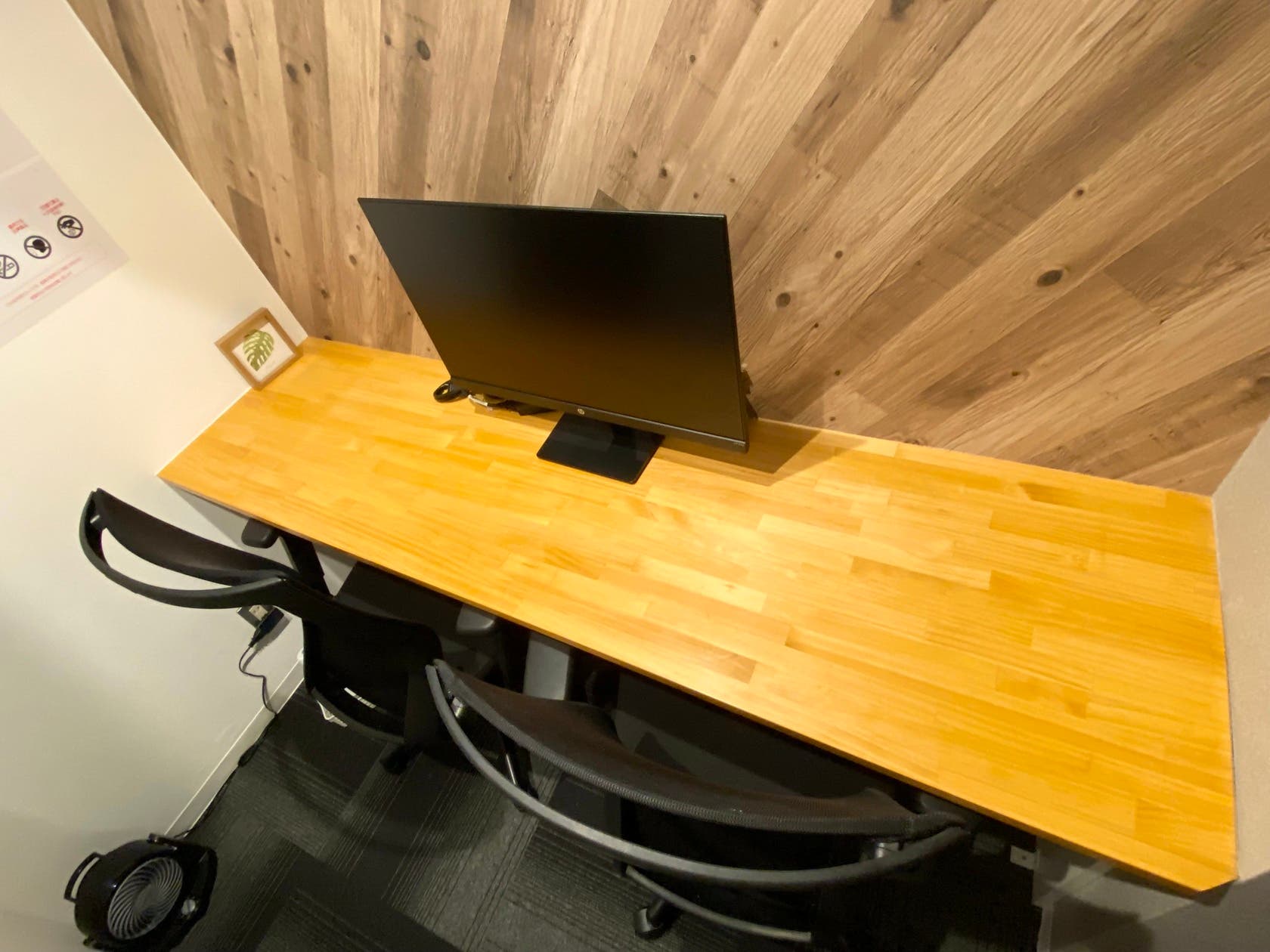 ★NEW★【駒込2分】2名用個室ブース。Zoom会議、PC作業、動画撮影、勉強等。超高速WIFI 2Gbps（C-2）の写真6