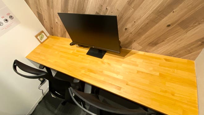 ★NEW★【駒込2分】2名用個室ブース。Zoom会議、PC作業、動画撮影、勉強等。超高速WIFI 2Gbps(C-2)の写真6