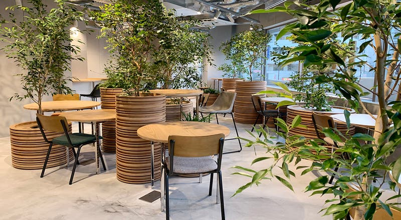 ⭐️【2人席】カフェにいるようなコワーキング⭐️植栽と機械換気できれいな空気【SHARE M-10】麻布十番駅徒歩1分